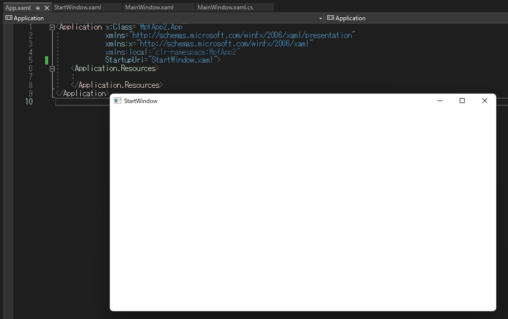 Wpf Appの初回起動画面の変更の仕方 – Yossy Blog
